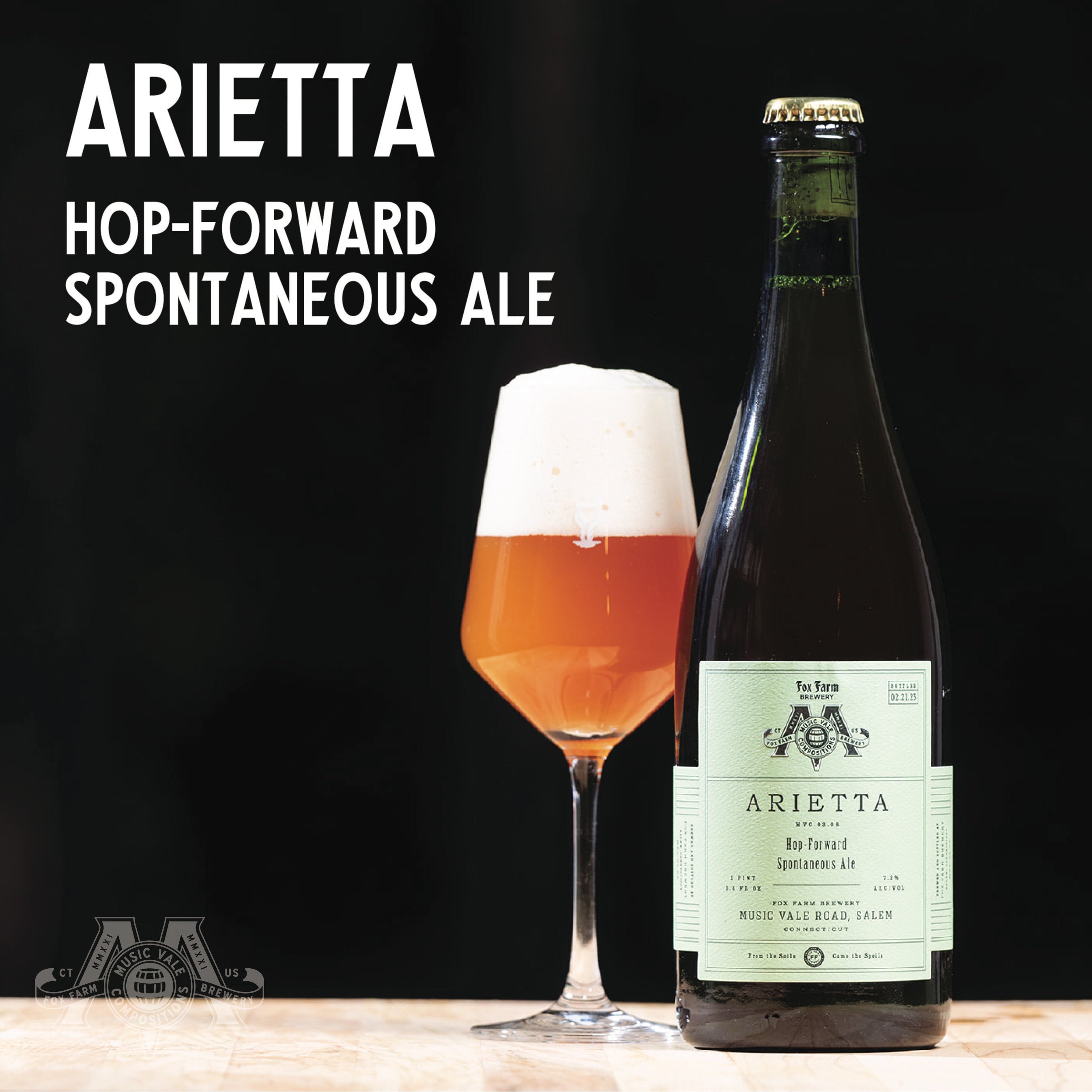 Arietta Hop-Forward Spontaneous Ale | Fox Farm Brewery