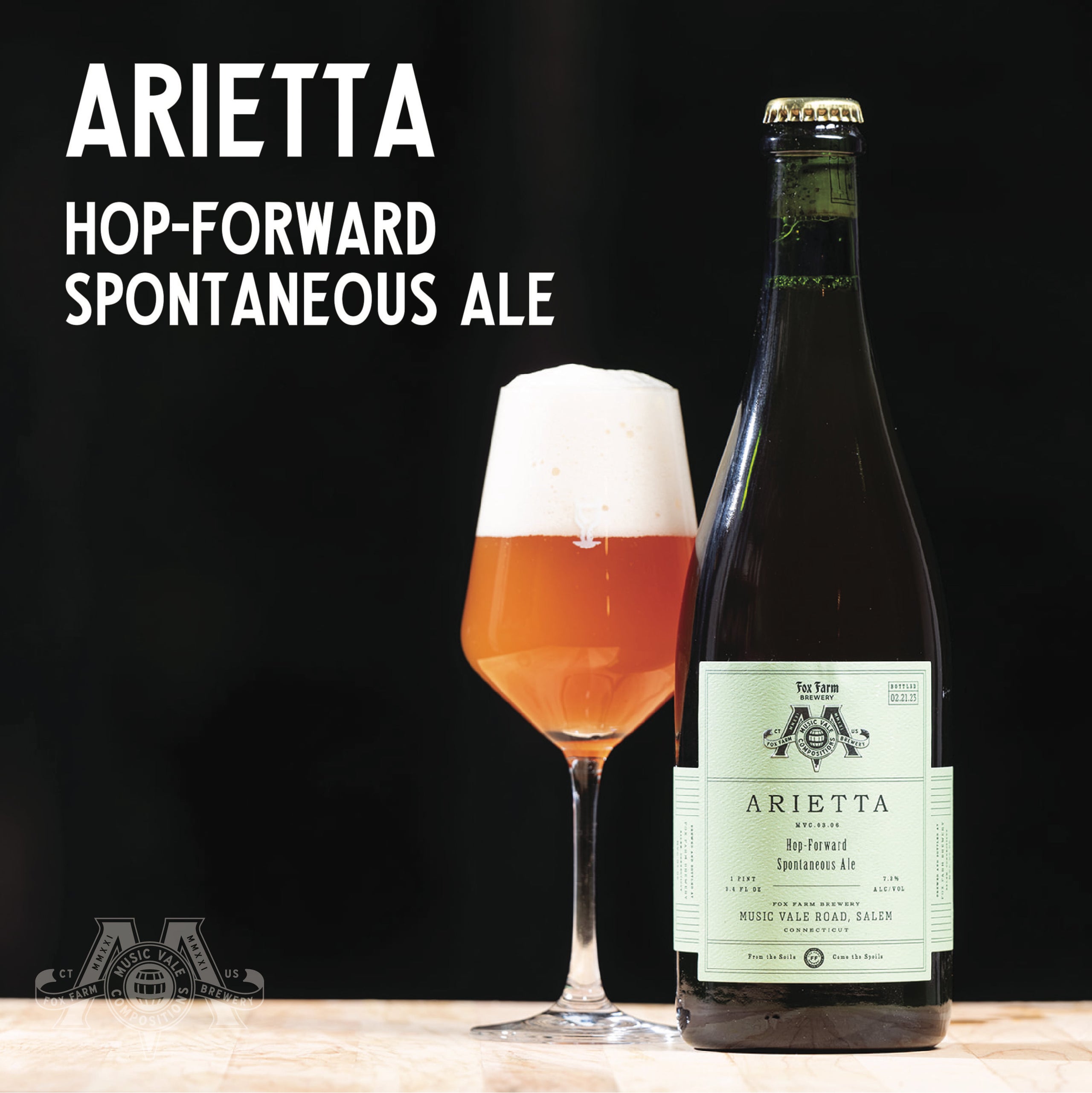 Arietta Hop-Forward Spontaneous Ale | Fox Farm Brewery